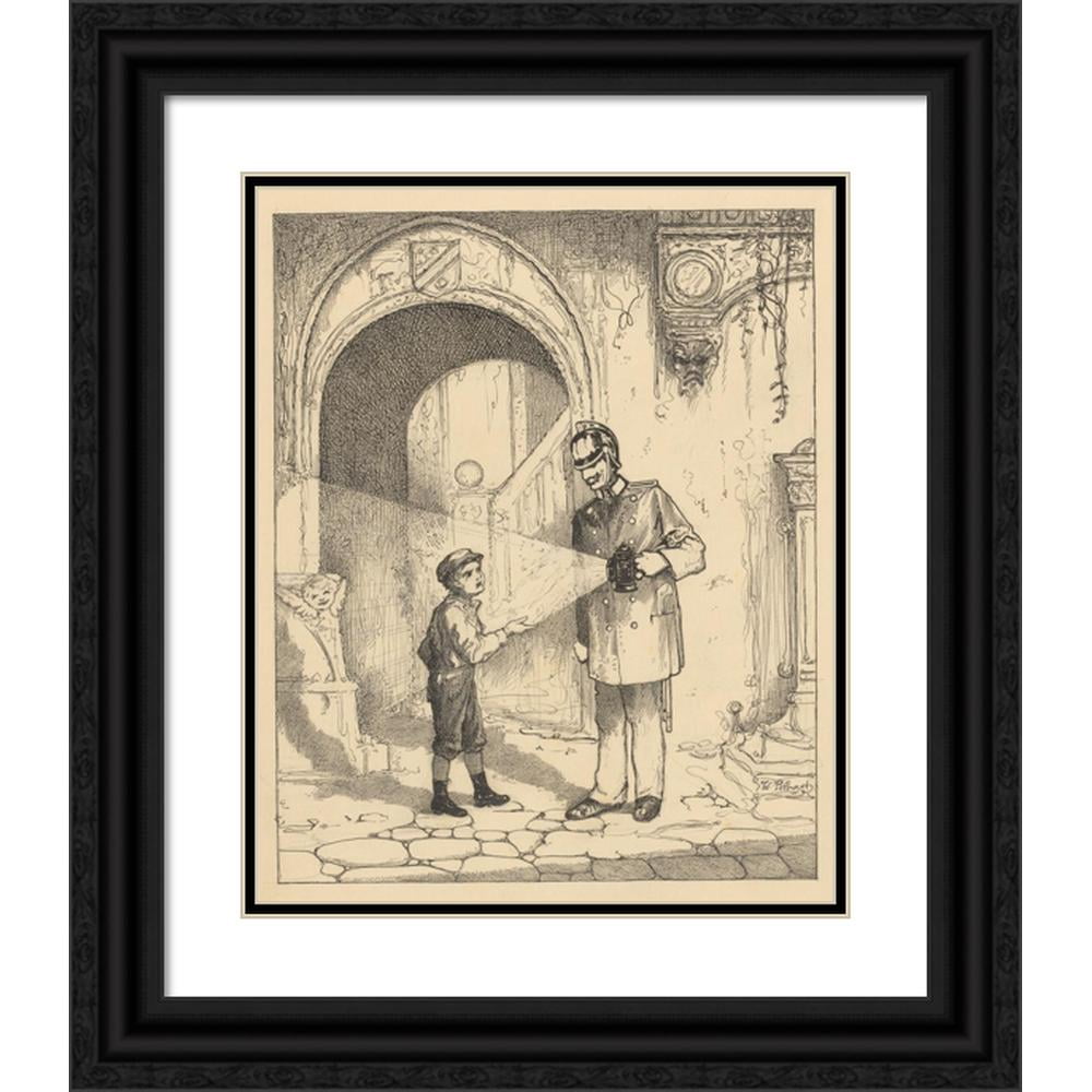 Arthur Rackham 15x18 Black Ornate Wood Framed Double Matted Museum Art ...