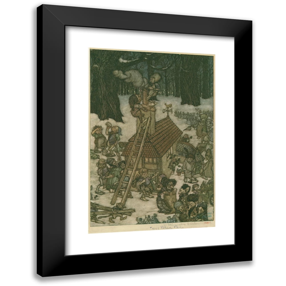 Arthur Rackham 17x24 Black Modern Framed Museum Art Print Titled ...