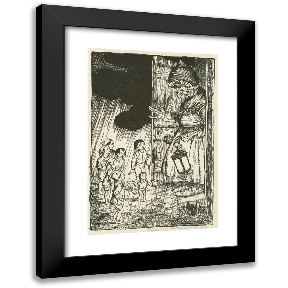 Arthur Rackham 17x24 Black Modern Framed Museum Art Print Titled ...