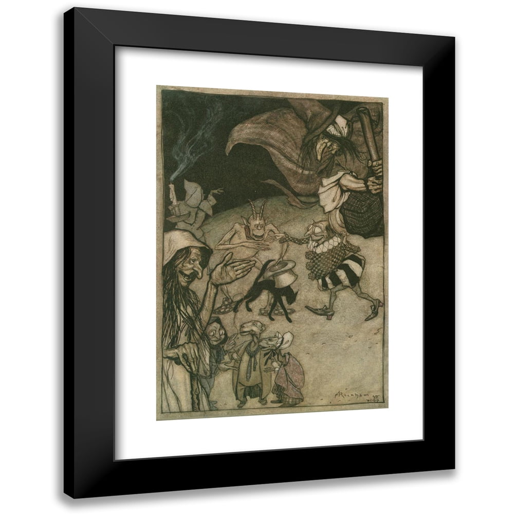 Arthur Rackham 17x24 Black Modern Framed Museum Art Print Titled ...