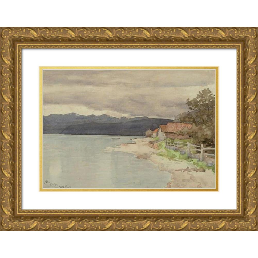 Arthur Rackham 18x14 Gold Ornate Wood Frame and Double Matted Museum ...