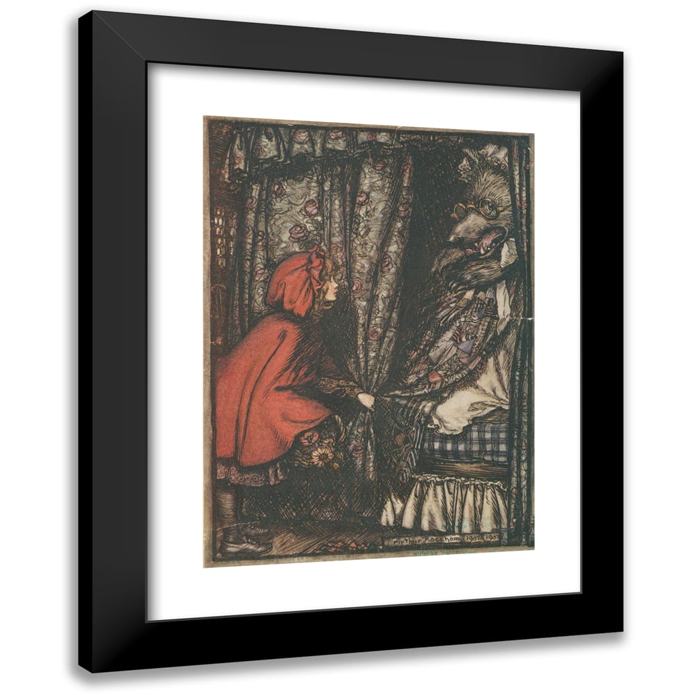Arthur Rackham 18x24 Black Modern Framed Museum Art Print Titled - The ...