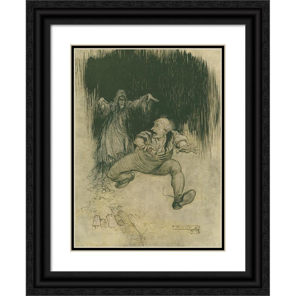 Arthur Rackham 19x24 Black Ornate Framed Double Matted Museum Art Print ...