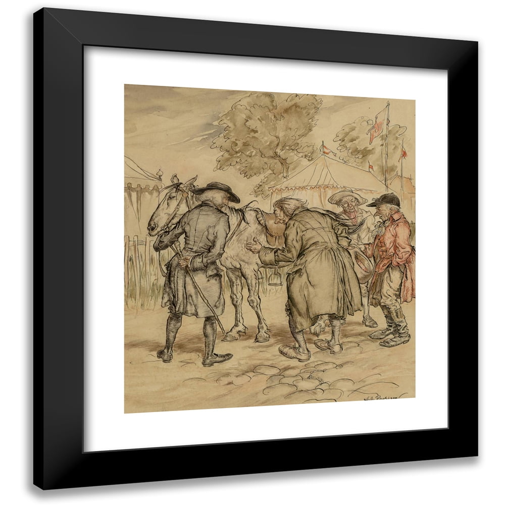 Arthur Rackham 20x22 Black Modern Framed Museum Art Print Titled ...