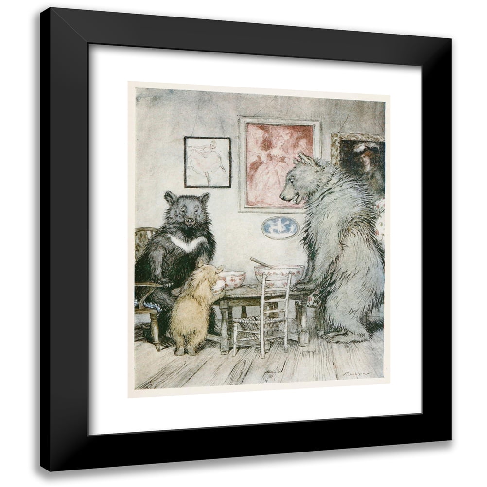 Arthur Rackham 20x24 Black Modern Framed Museum Art Print Titled ...