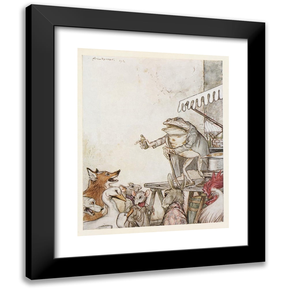 Arthur Rackham 20x24 Black Modern Framed Museum Art Print Titled - The ...