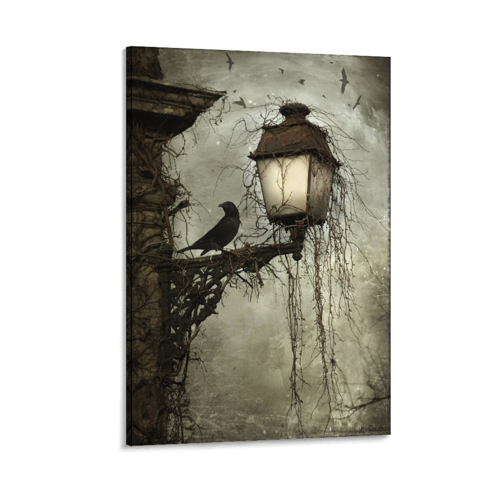 Arthur Rackham Bird on A Lantern Poster Poster Cool Artworks Painting ...