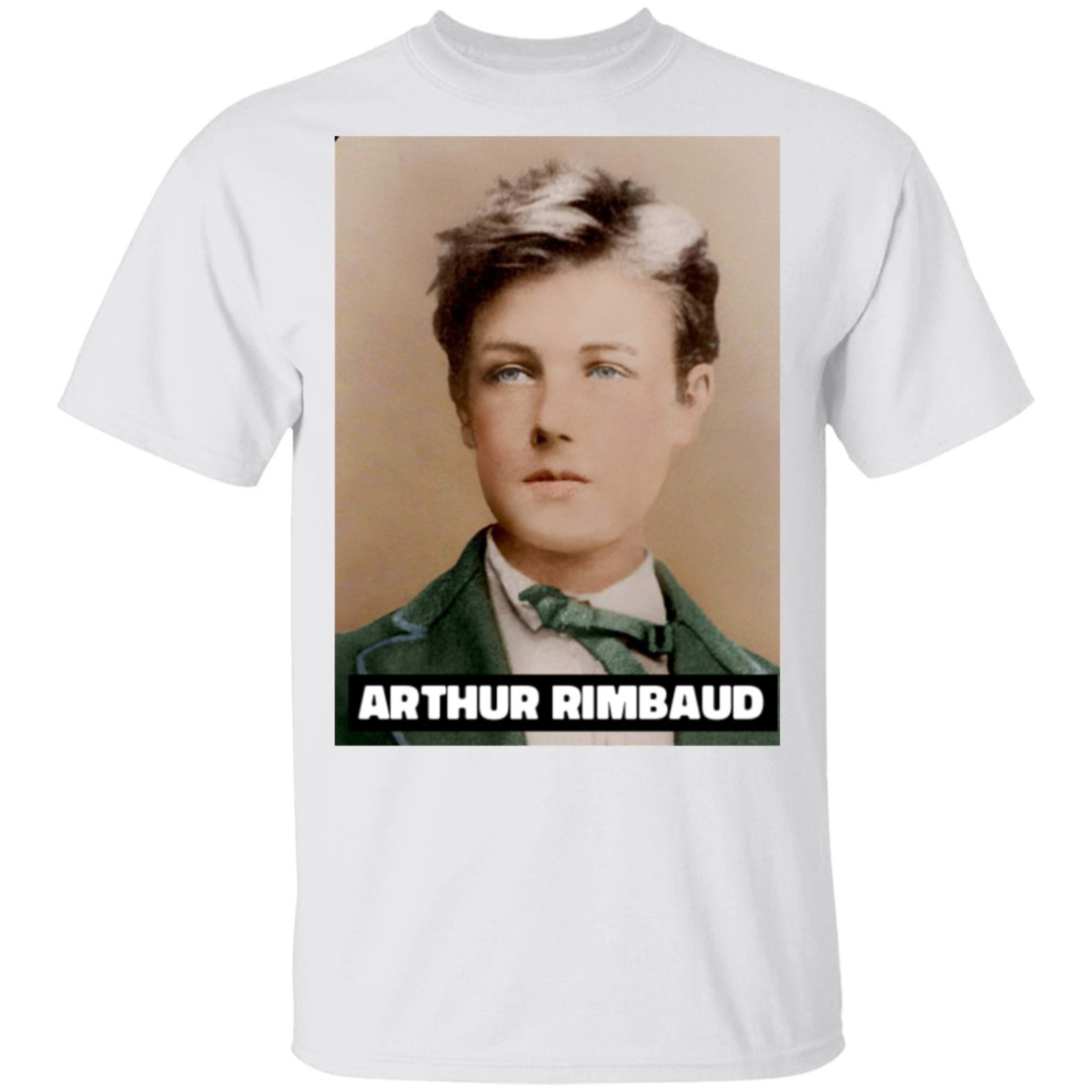 Arthur Rimbaud French Symbolist Poet T-shirt A Season In Hell Writer ...