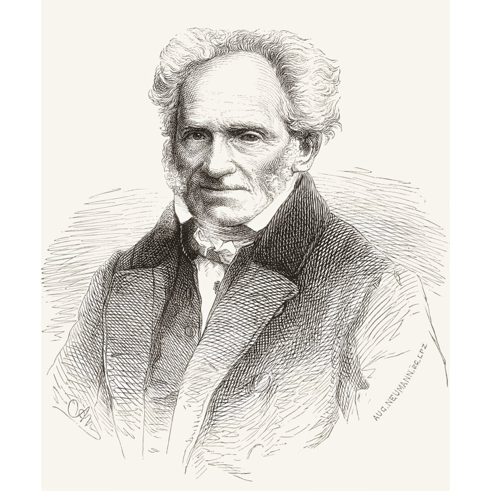 Arthur Schopenhauer 1788 ? Poster Print - Walmart.com