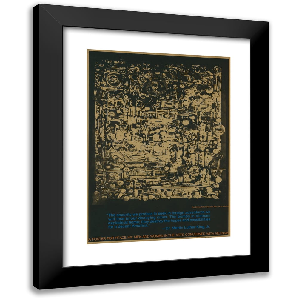 Arthur Secunda 11x14 Black Modern Framed Museum Art Print Titled - A ...