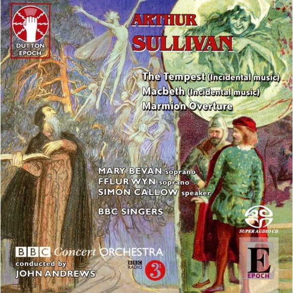 Arthur Seymour Sullivan Macbeth/Tempest/Marmion Overture (CD) - Walmart.com