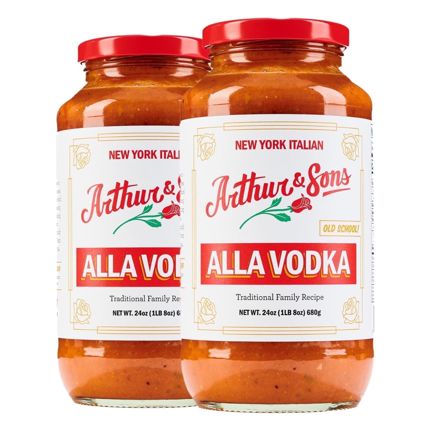 Arthur and Sons Vodka Sauce - Authentic Italian Recipe, All-Natural ...