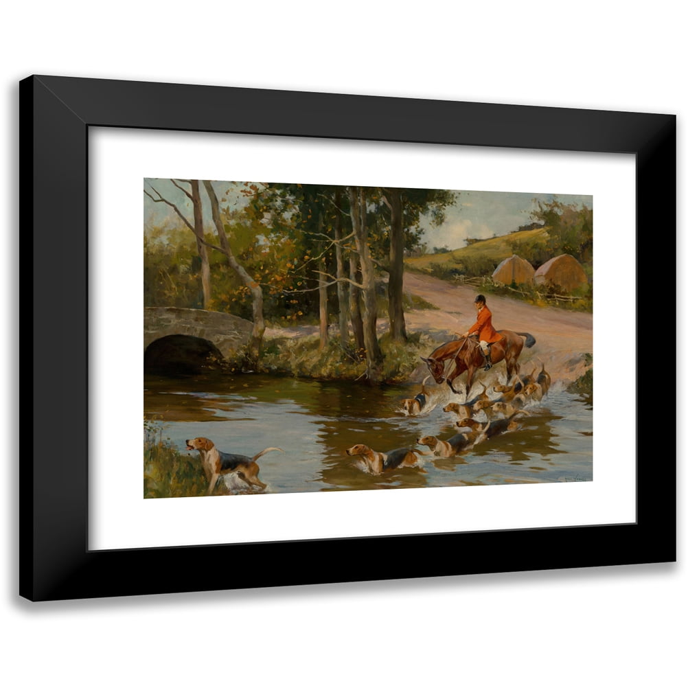 Arthur Wardle 18x14 Black Modern Framed Museum Art Print Titled - Going ...