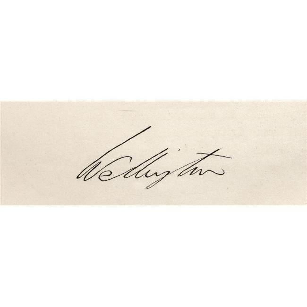 Arthur Wellesley, 1st Duke of Wellington, 1769-1852 Signature. British ...