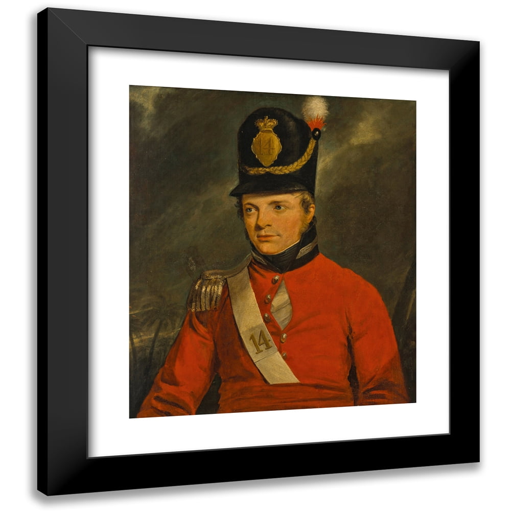 Arthur William Devis 12x14 Black Modern Framed Museum Art Print Titled ...