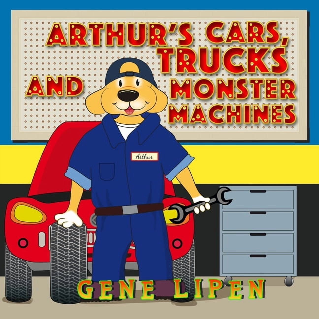 Kids Books for Young Explorers Arthur's Cars, Trucks and Monster ...