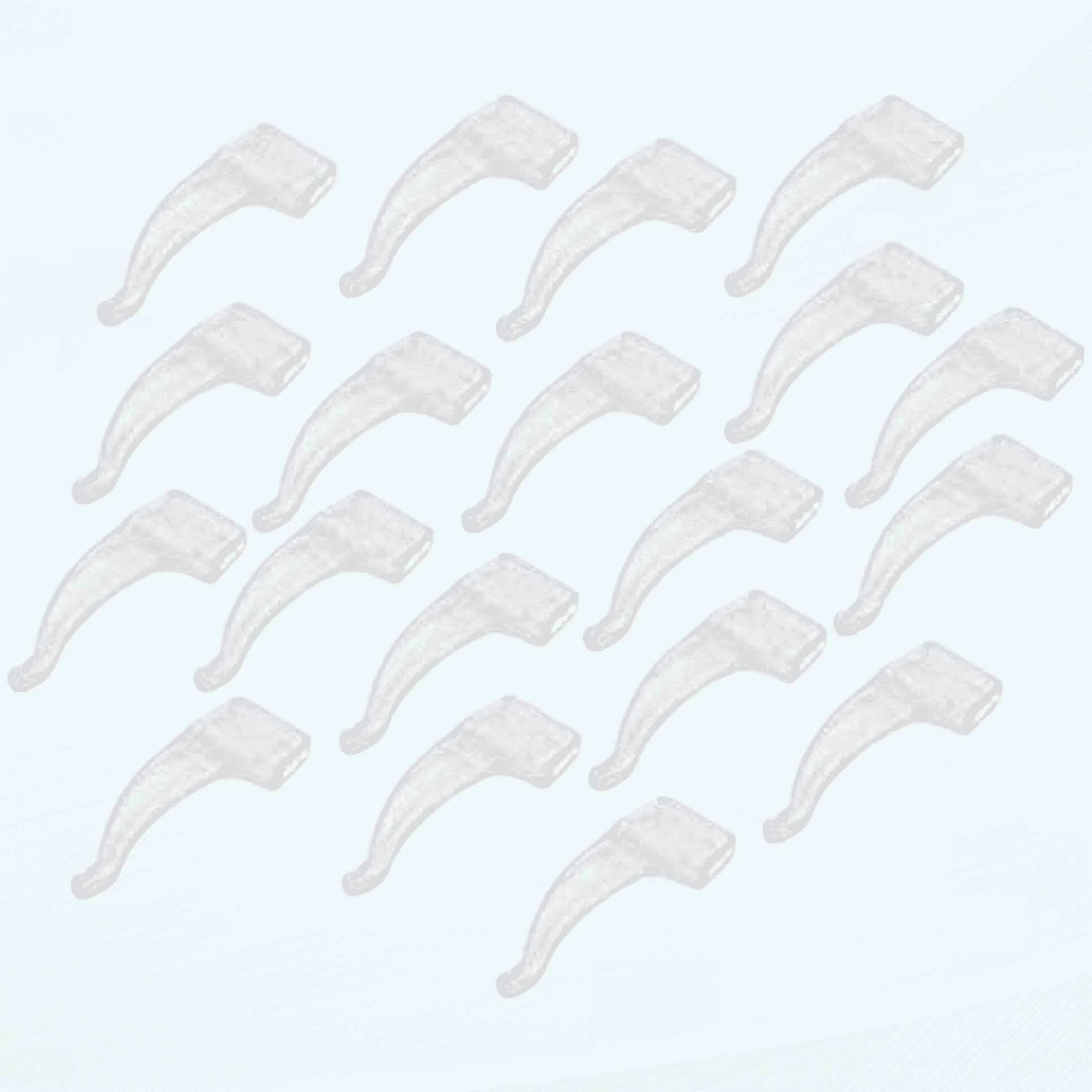 Artibetter Glasses Slip Preventer 20 Pairs Silicone Ear Grip Hook ...