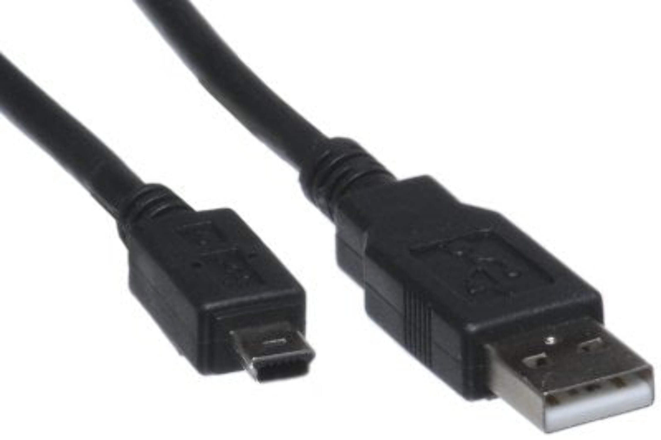 Artic Male USB 2.0 to Male USB Type B 5 Pin Cable, Black - Walmart.com
