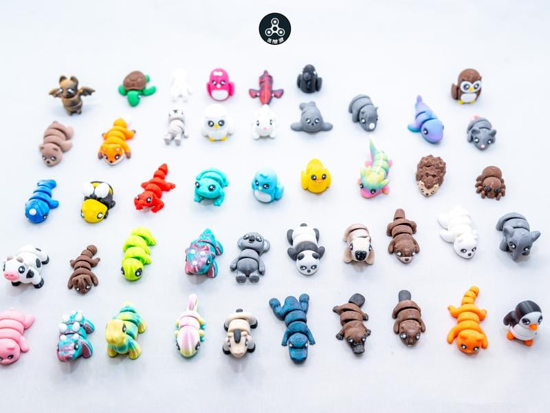 Articualted Tiny Critters - Mini Critters - Mini Animal Figurine - Over ...