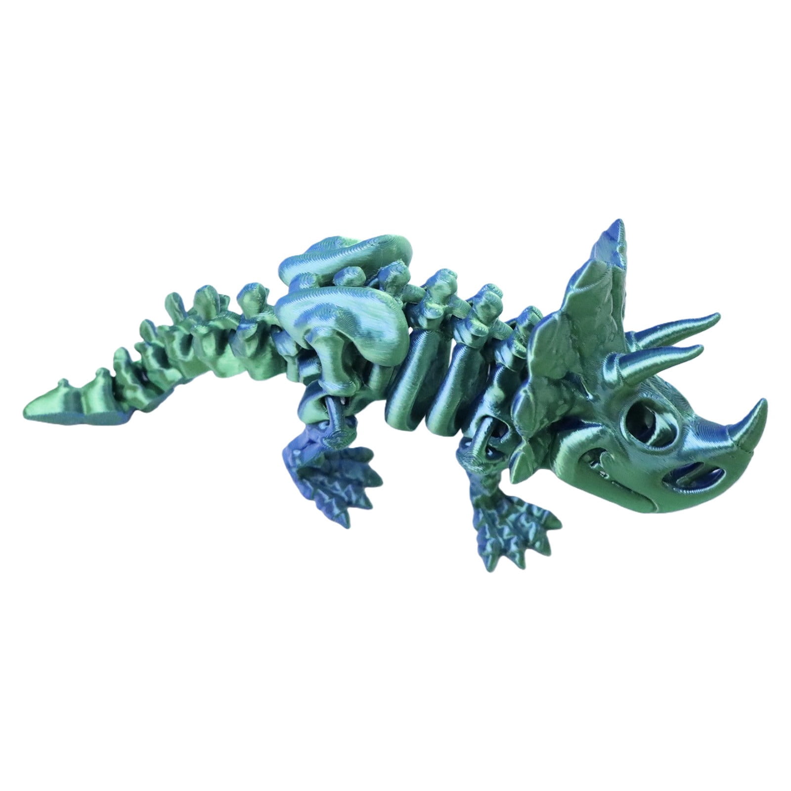 Articulated 3D Printed Dragon Skeleton Model, Realistic Prehistoric ...