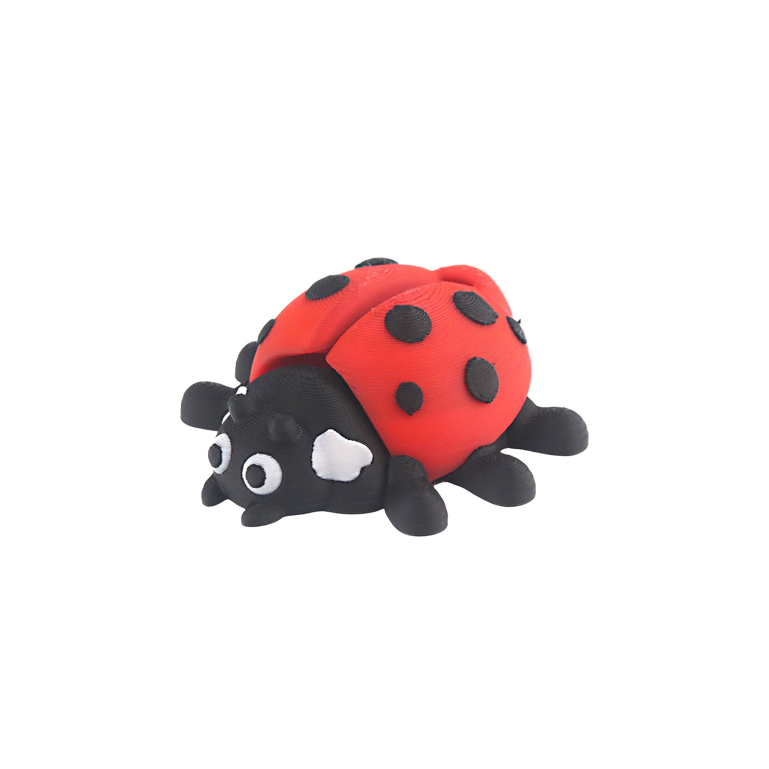 Articulated 3D printed ladybug model - pressure reducing desktop ...
