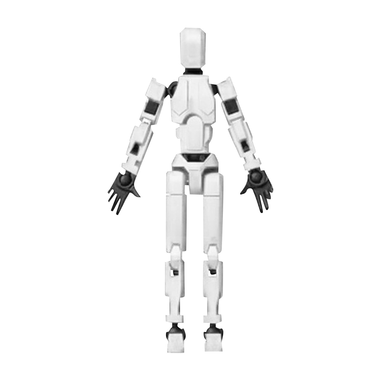 Articulated Action Figure Model 12 Inch Posable Red Figure for Artists ...