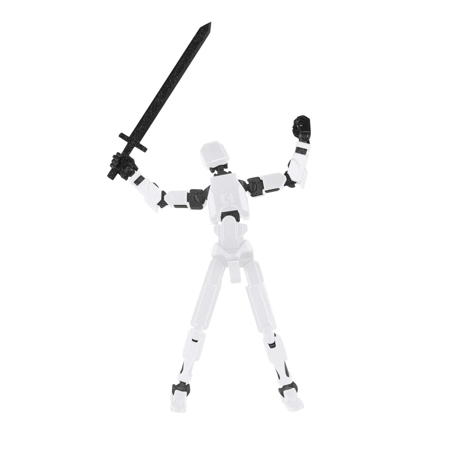 Articulated Action Figure for Artists 7.5" Red Poseable Model for ...