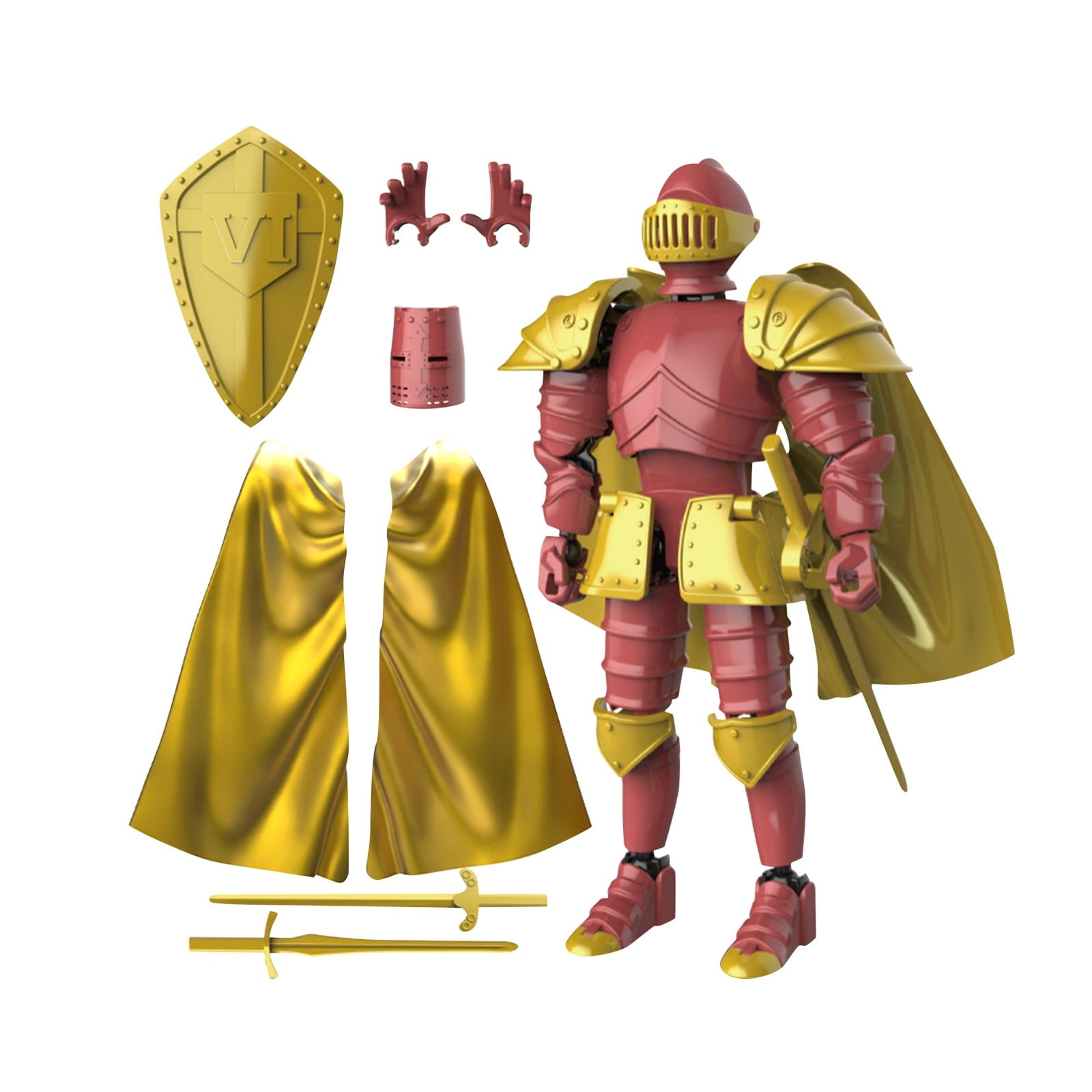 Articulated Action Figures with Weapons and Accessories,Multi-Jointed ...