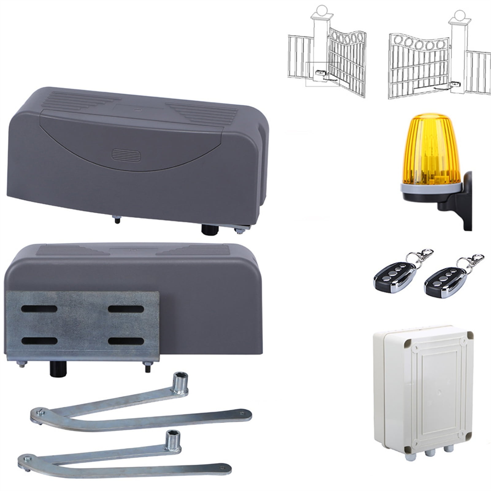 Articulated Automatic Swing Gate Operator Door Opener for Residential ...