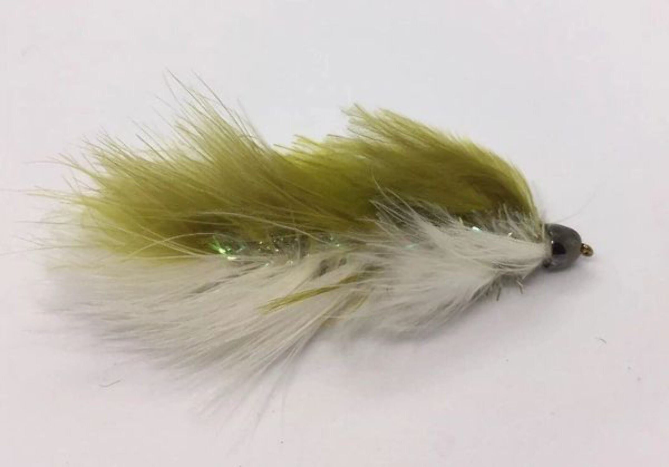 Articulated Barely Legal - White/Olive - Articulated Streamer - Walmart.com