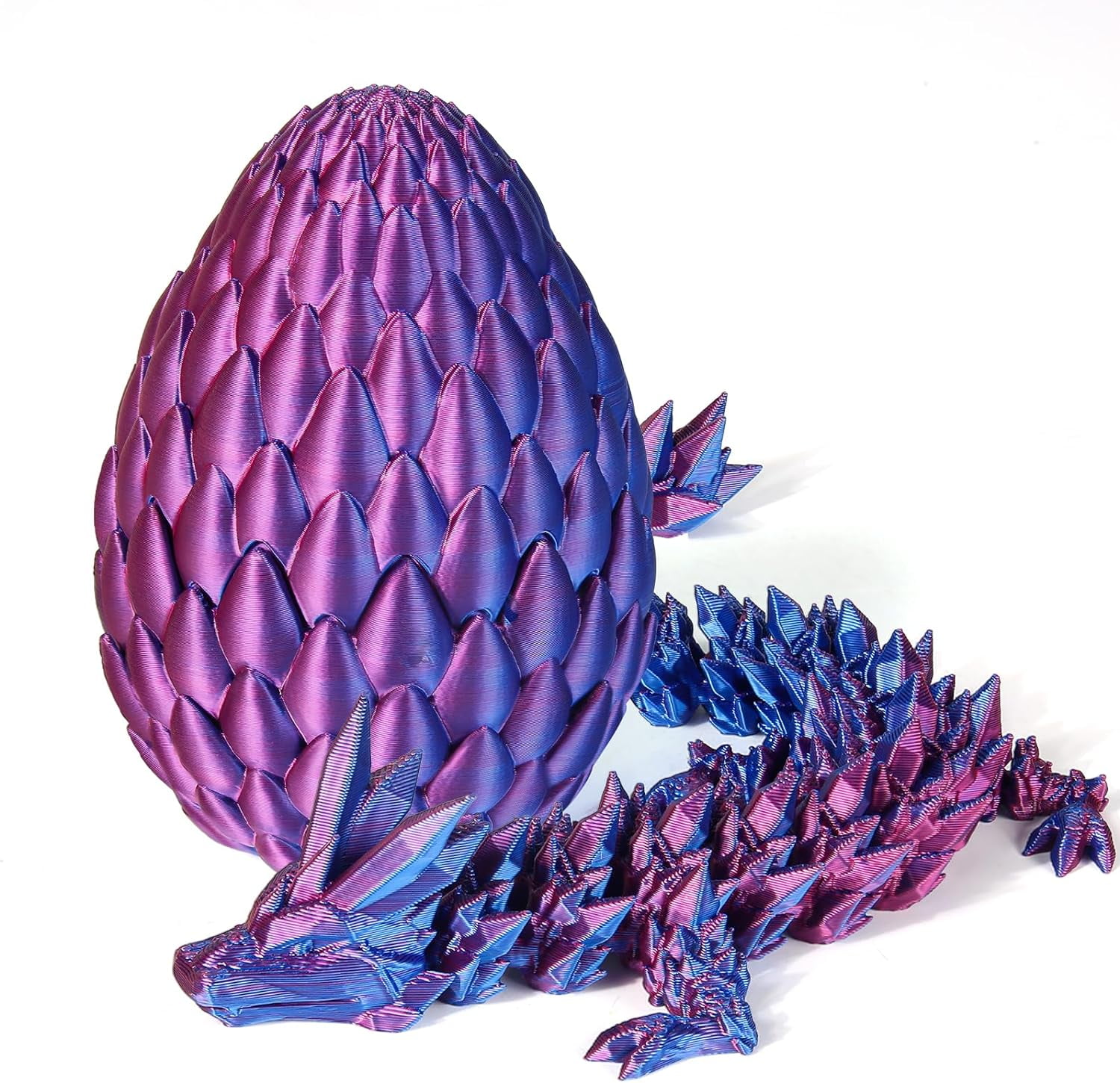 Articulated Dragon 3D Printed Dragon Toy, Dragon in Egg Dragon Toys in ...