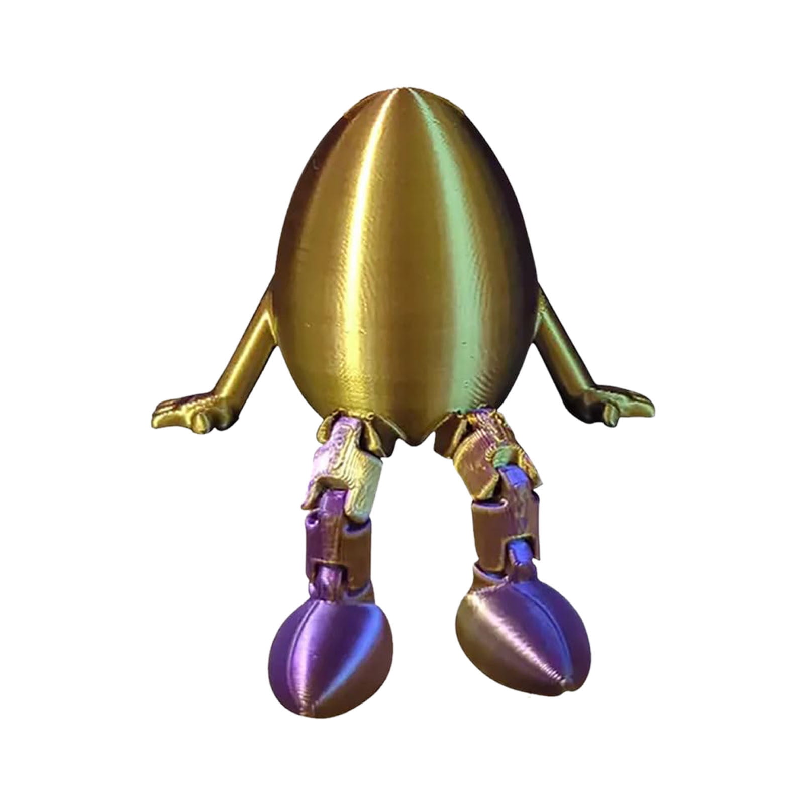 "Articulated Easter Egg Collectibles Set | 3D Printed Movable Holiday ...