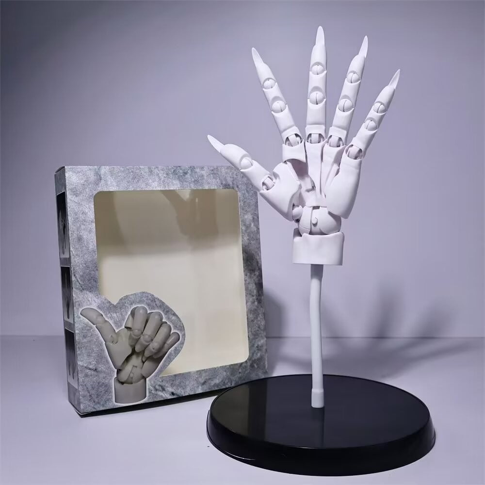 Articulated Hand Model Drawing Figurine Sketch Artist Painting ...