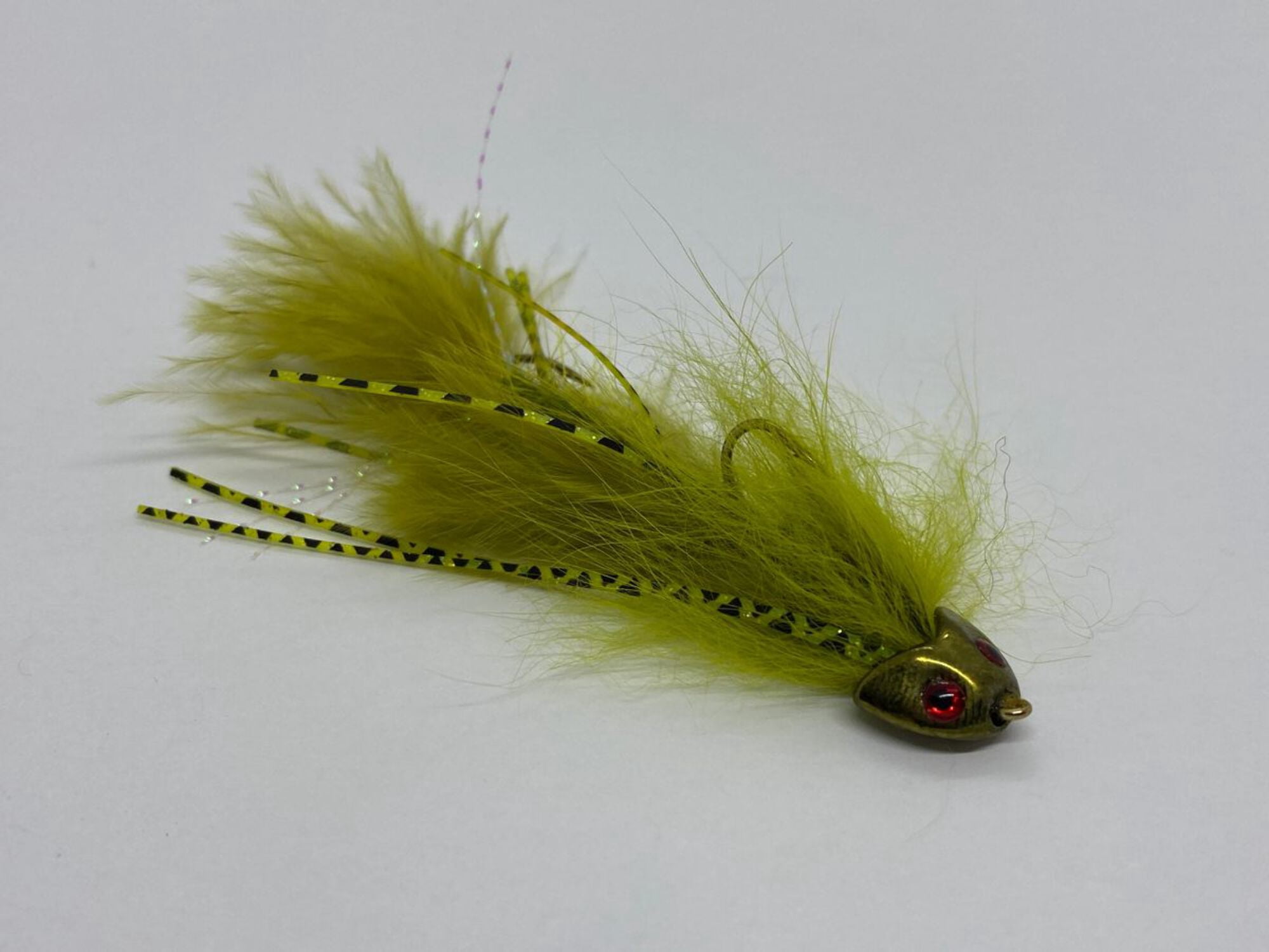 Articulated Headbanger Sculpin - Olive - Articulated Streamer - Walmart.com