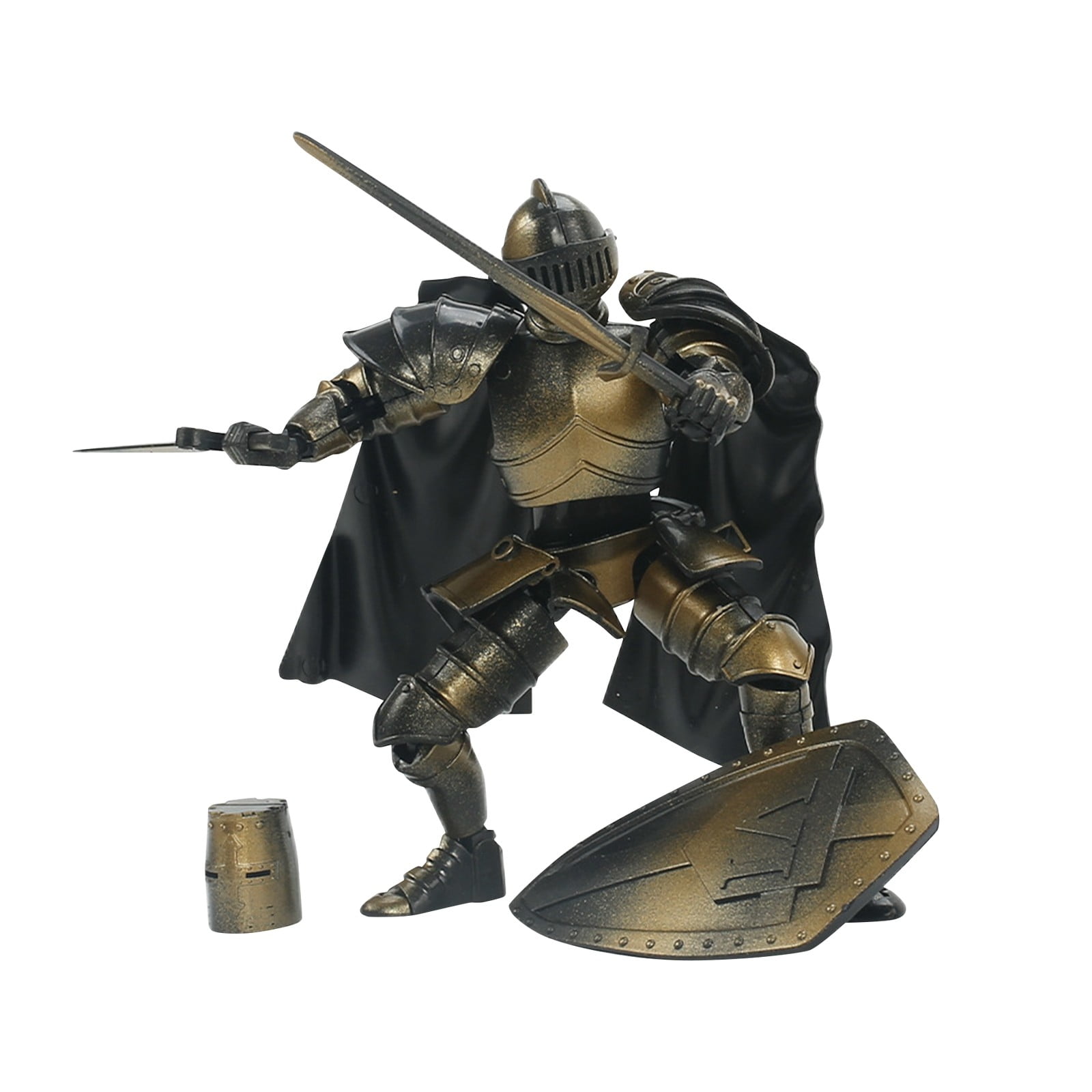 Articulated Movable Paladin-Themed Poseable Doll - Premium Multi ...