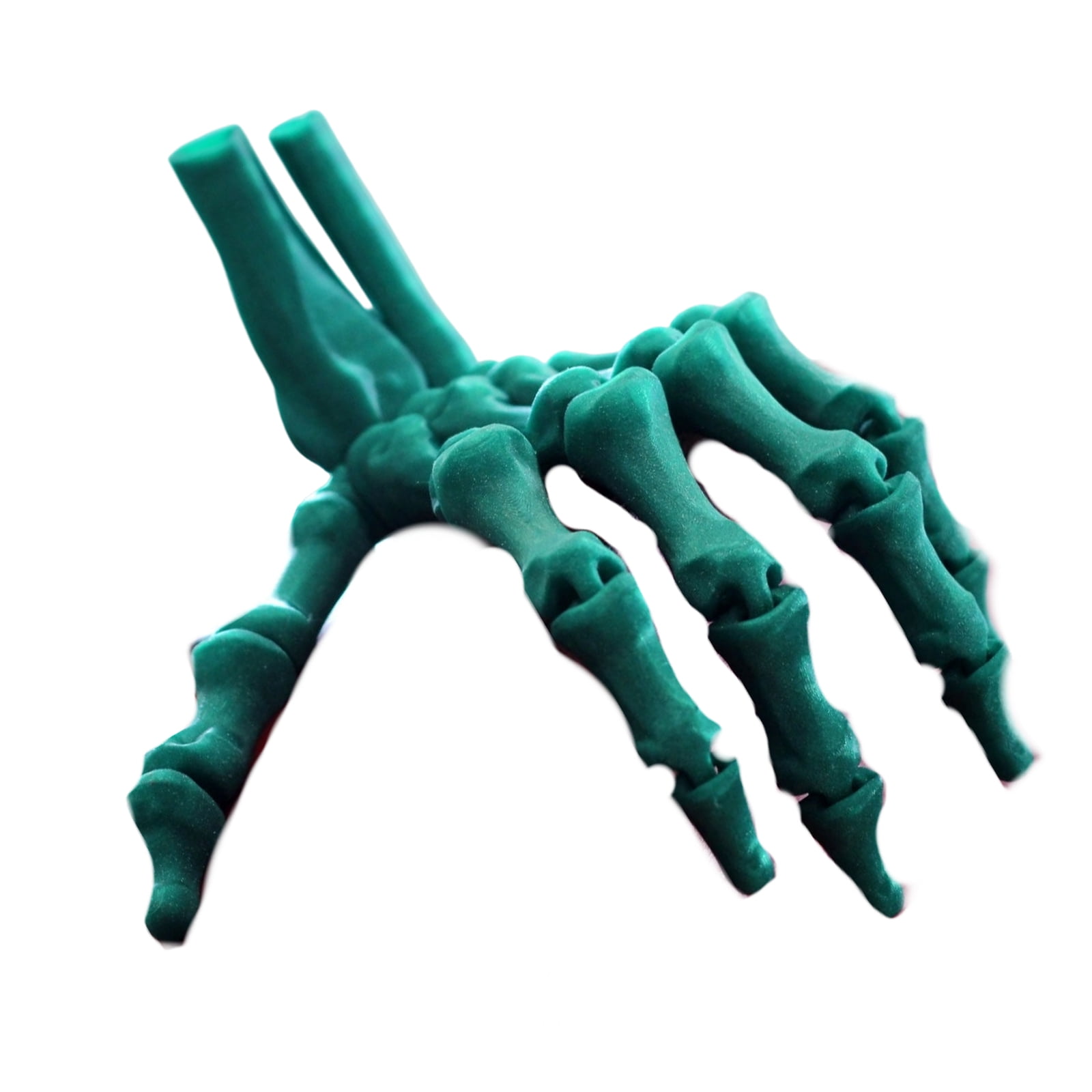 Articulated Skull Hand Sculpture Adjustable Human Skeleton Palms Model ...