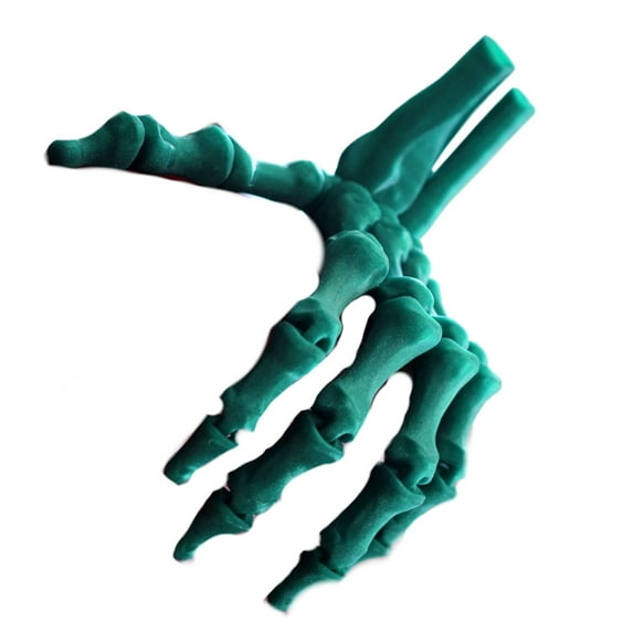 Articulated Skull Hand Sculpture Adjustable Human Skeleton Palms Model ...