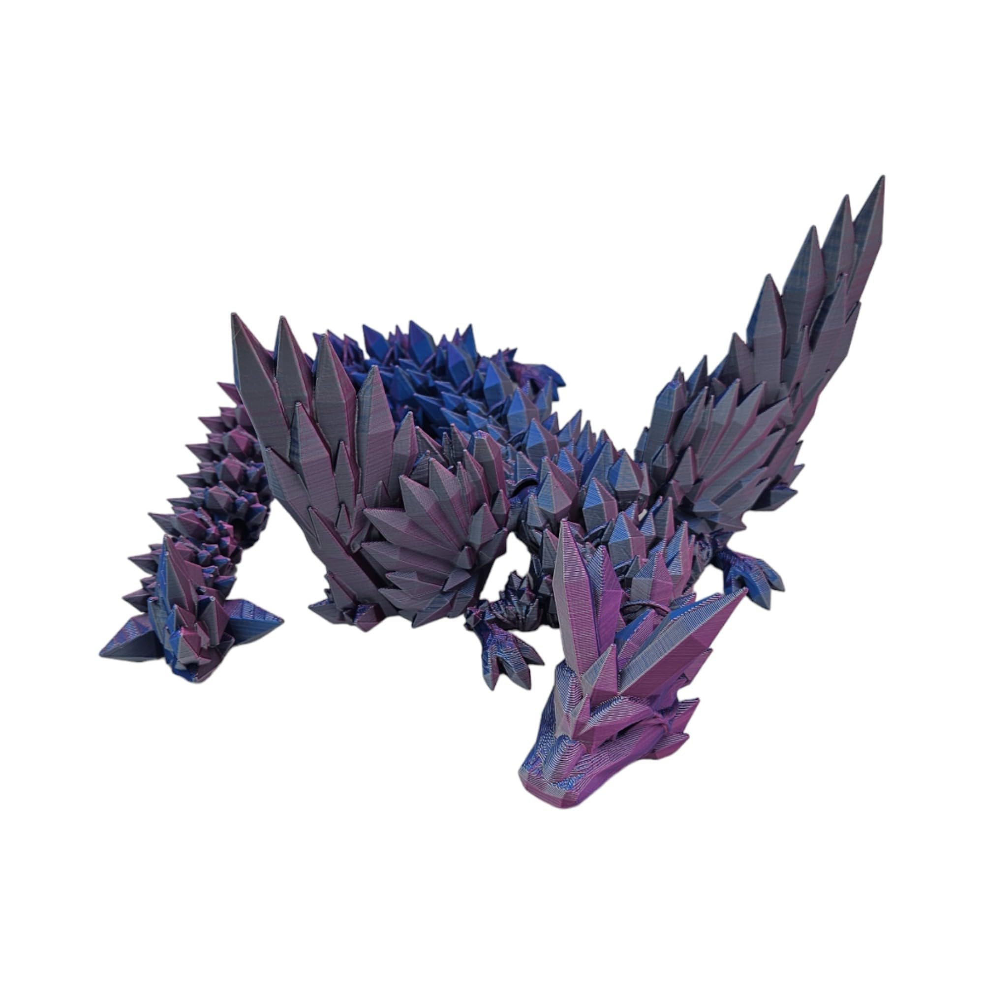 Articulating Dragonwing Collectible Figurine - 3D Printed Dragons ...