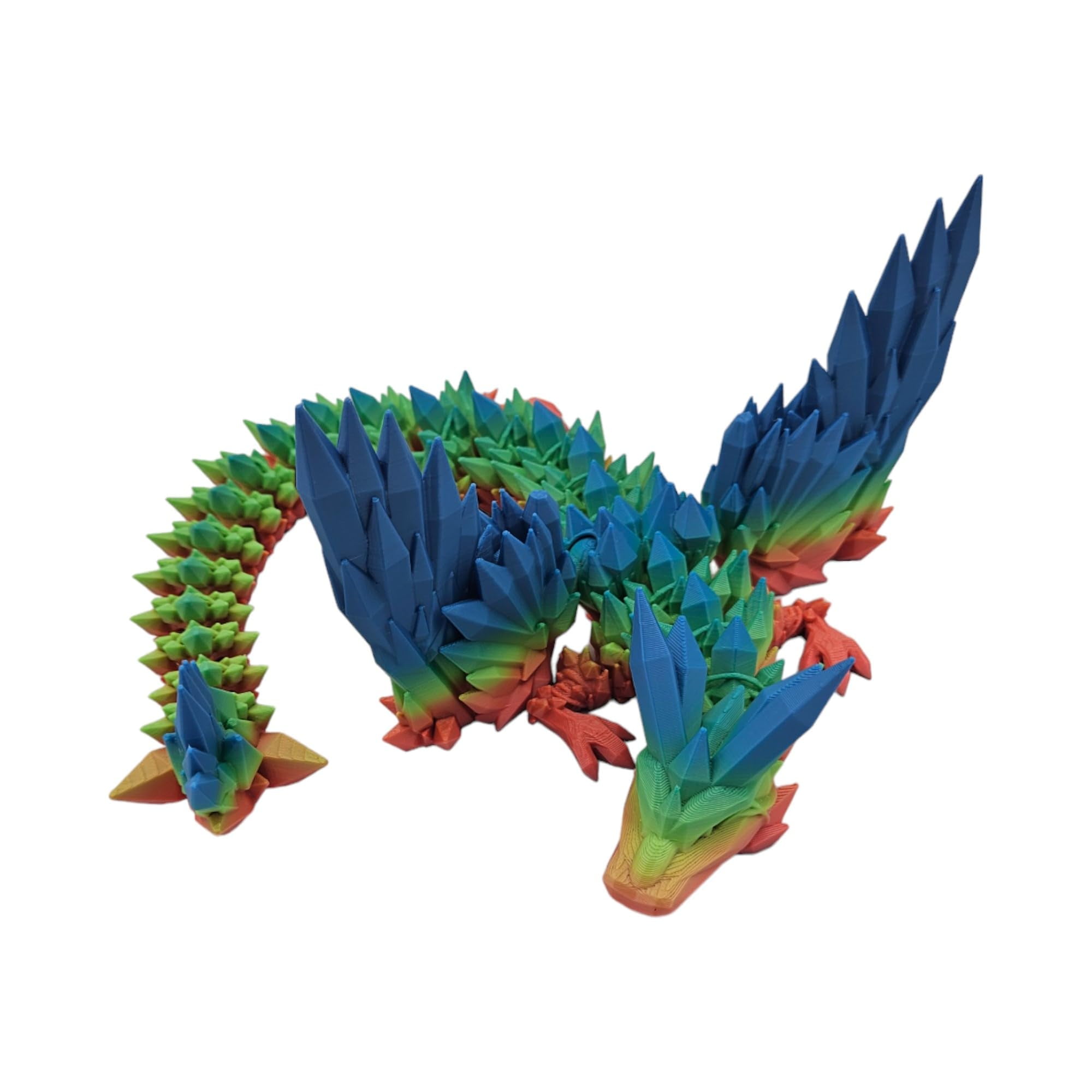Articulating Dragonwing Collectible Figurine - 3D Printed Dragons ...