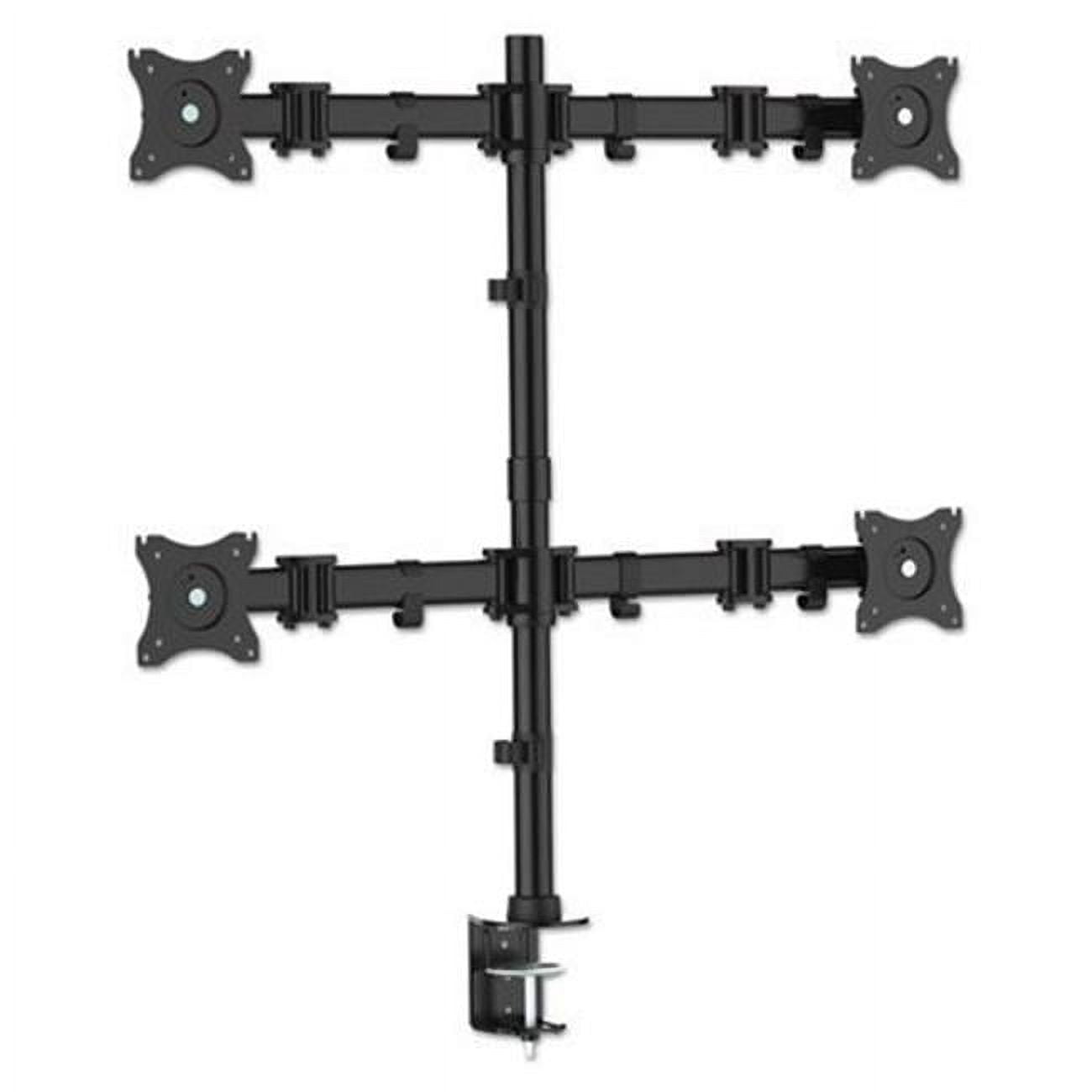 Articulating Quad Monitor Arms For 13" to 27" Monitors, 360 deg ...