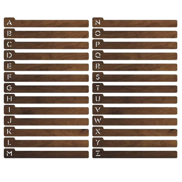 Artifact Record Dividers Wooden Record Dividers Record Dividers ...