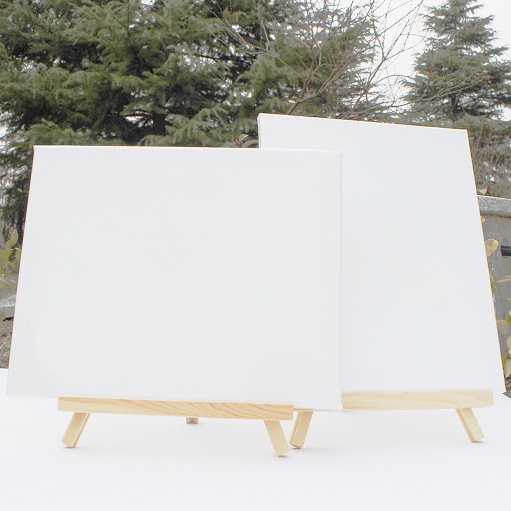 Artifact Set Wood Display Easel Oil Painting Frame Shelf Artist Tripod ...