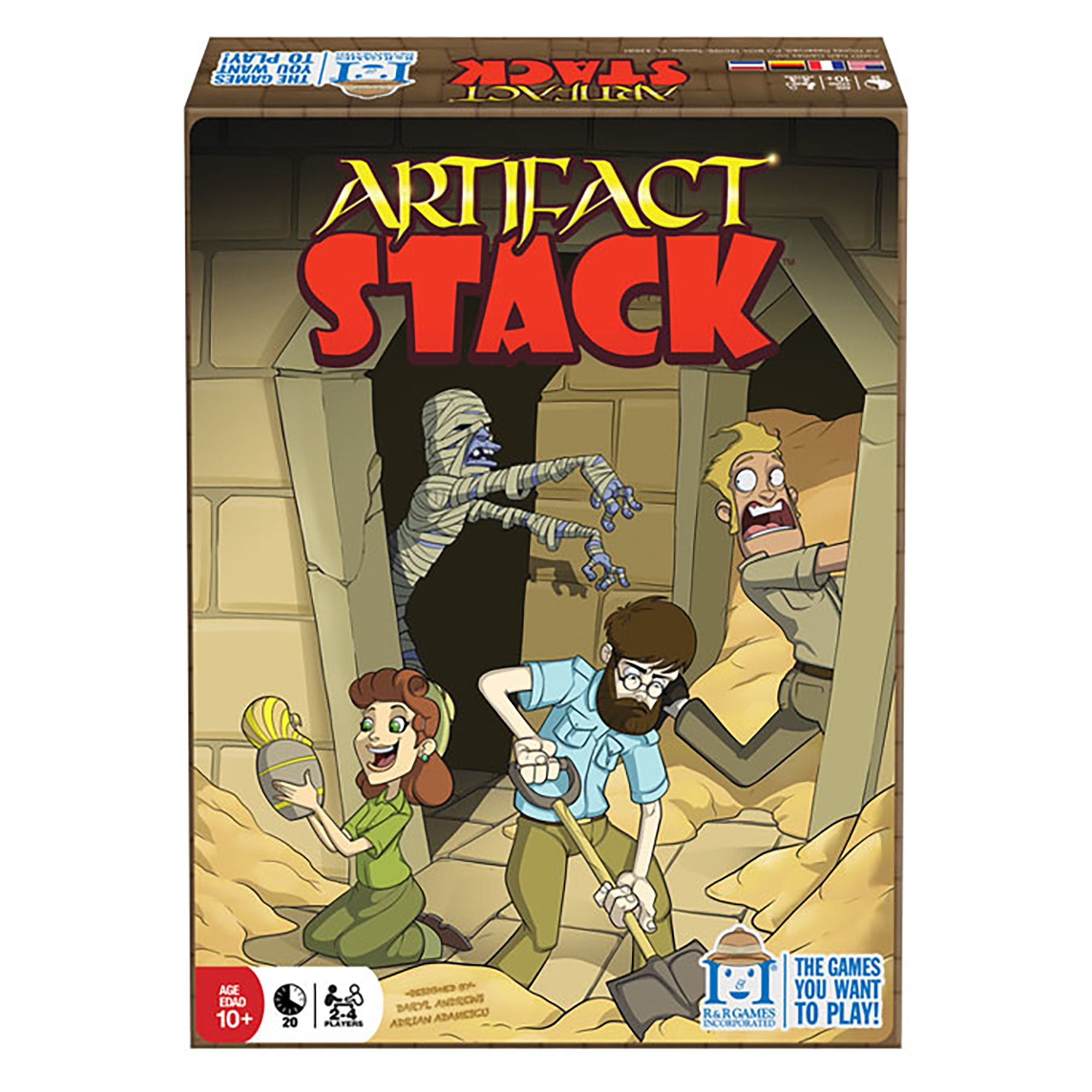 Artifact Stack -R&R Games, Family Card Collecting Game - Walmart.com