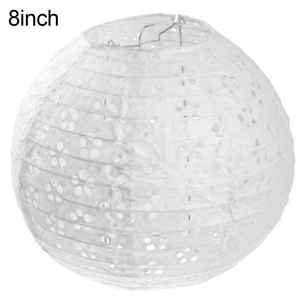 Artifacts White Chinese Japanese Paper Lanterns Chinese Plum Blossom Hollow Hanging Paper ...