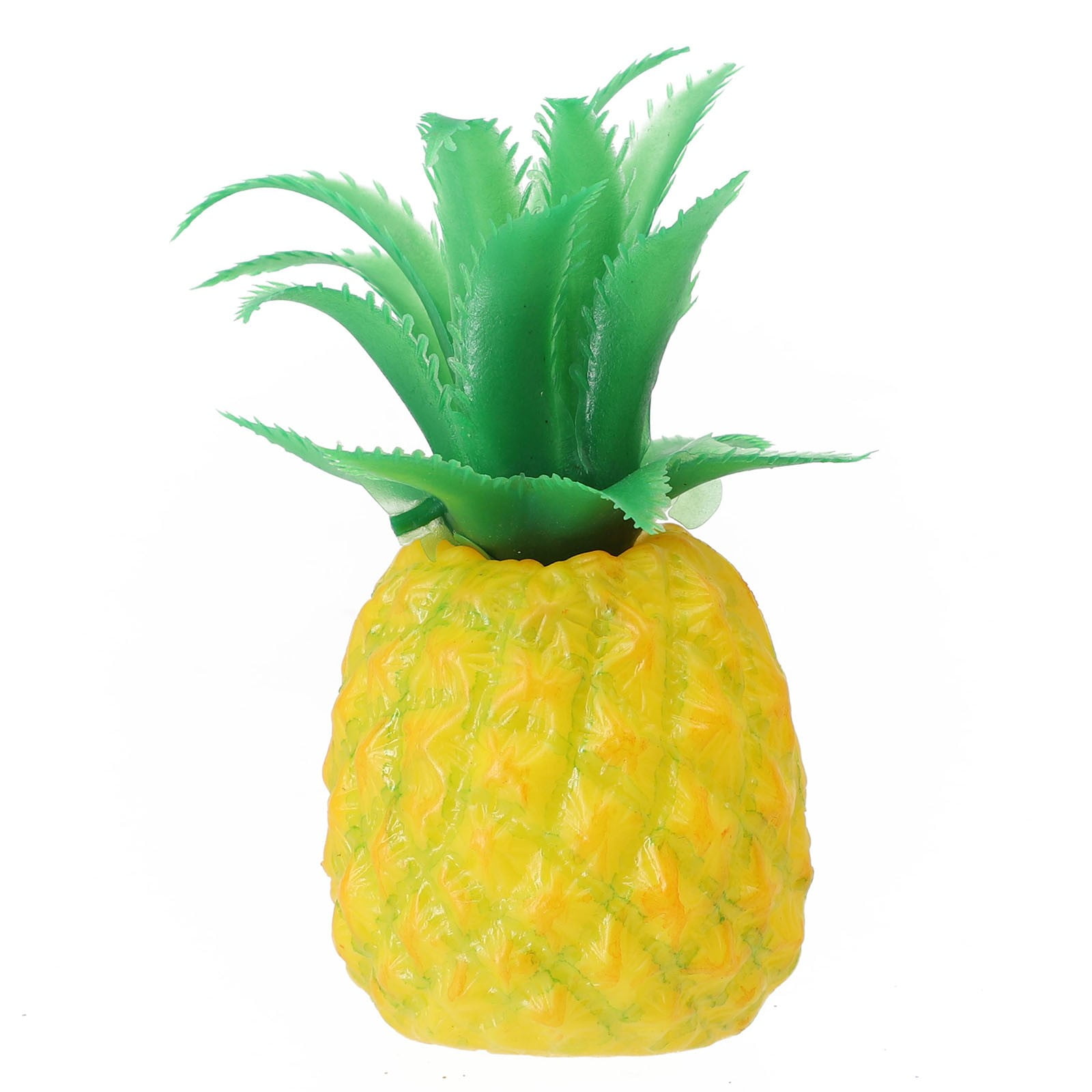 Artifical Mini Pineapple Plastic Decoration Yellow Pineapples Fake Home ...