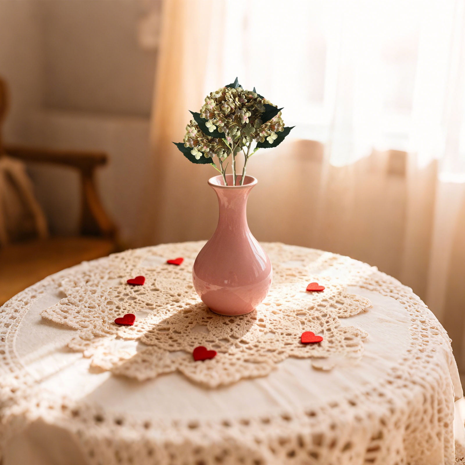 Artificial 11-Branch Hydrangea Single Stem for Home Arrangement or ...