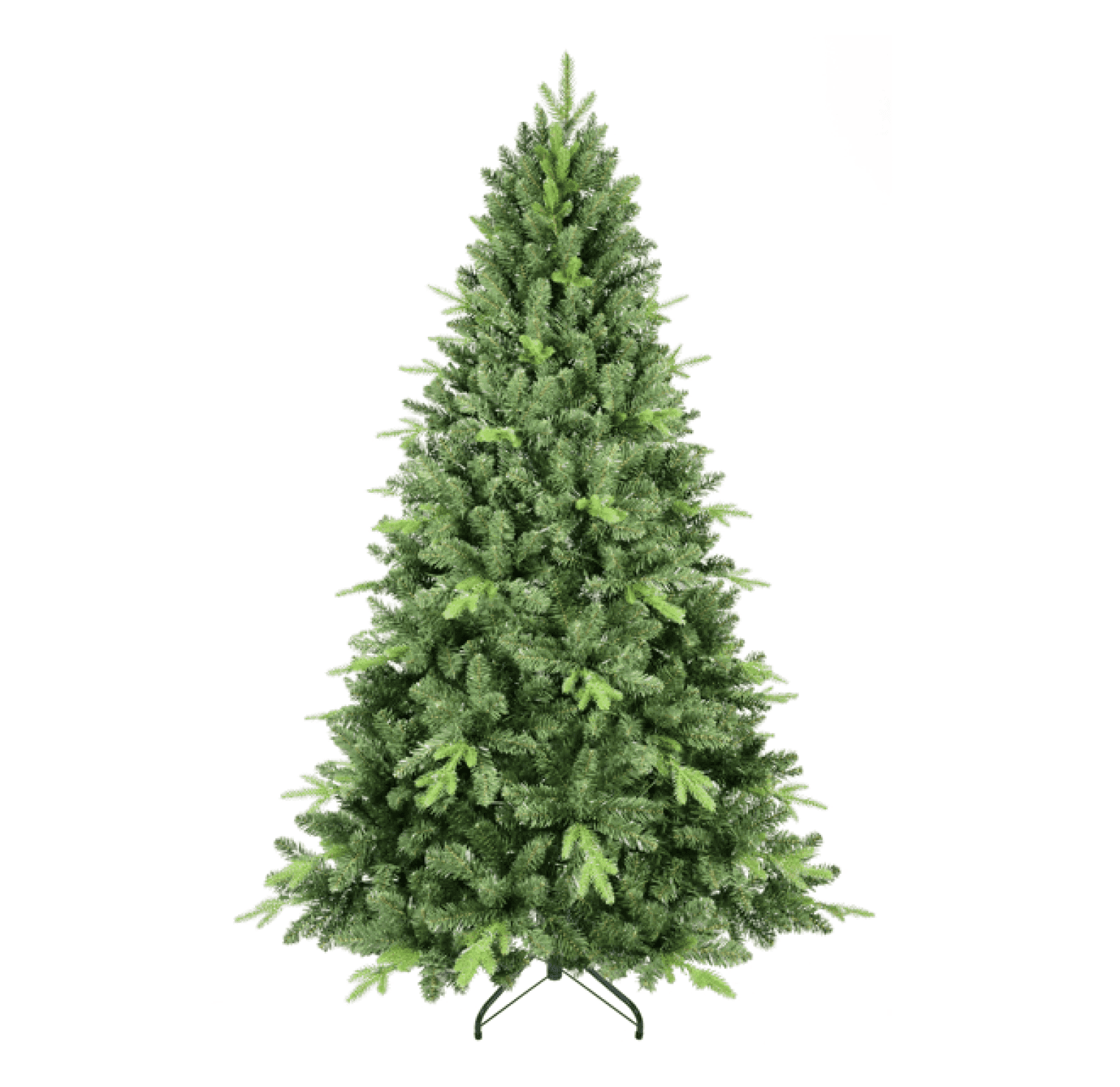 Artificial 6ft Green holiday Tree with 1339PVC/Hard Needle Mixed Branch ...