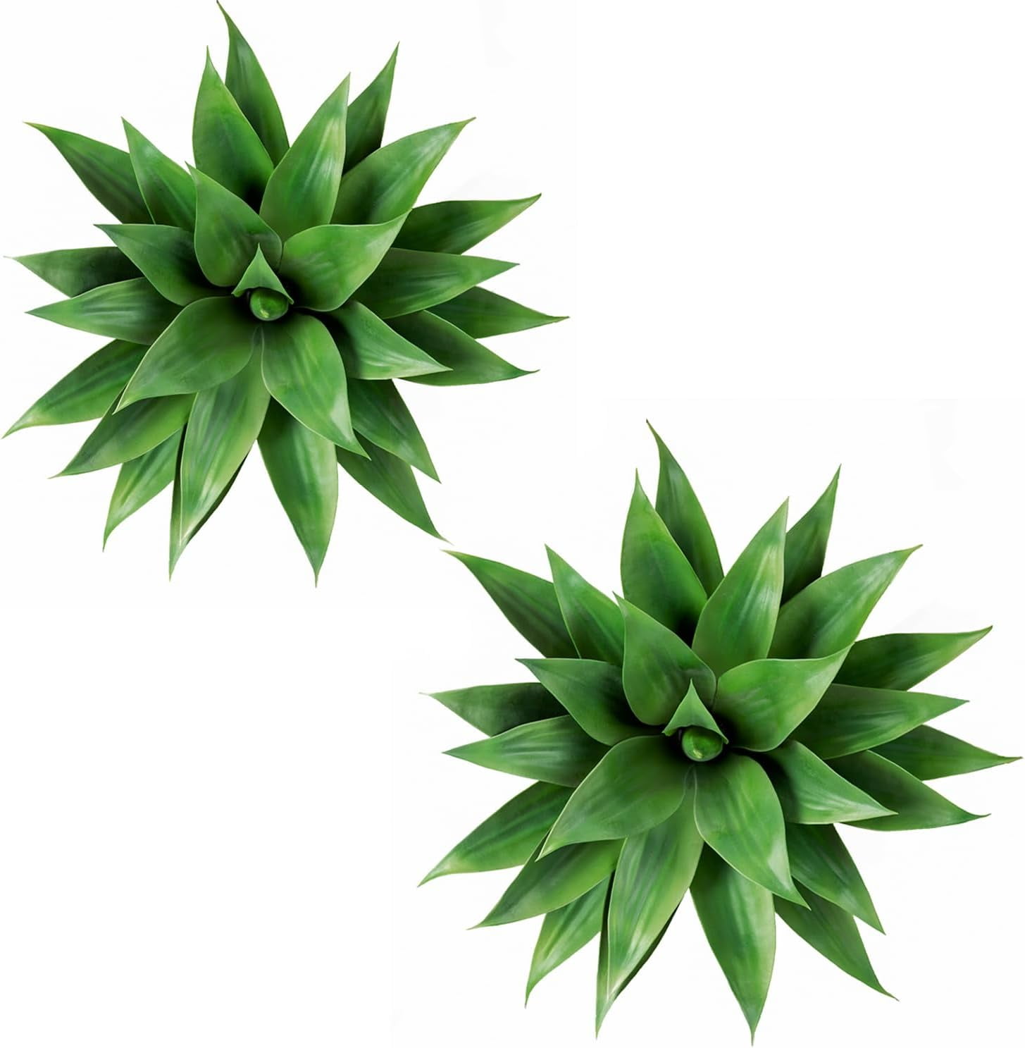 Artificial Agave Plant Set,18 Inch, Faux Aesthetic Plants for Home ...