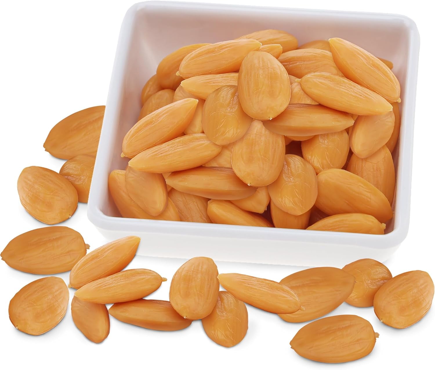 Artificial Almond Fake Nuts Food Model Lifelike Almonds with Bowl Set ...