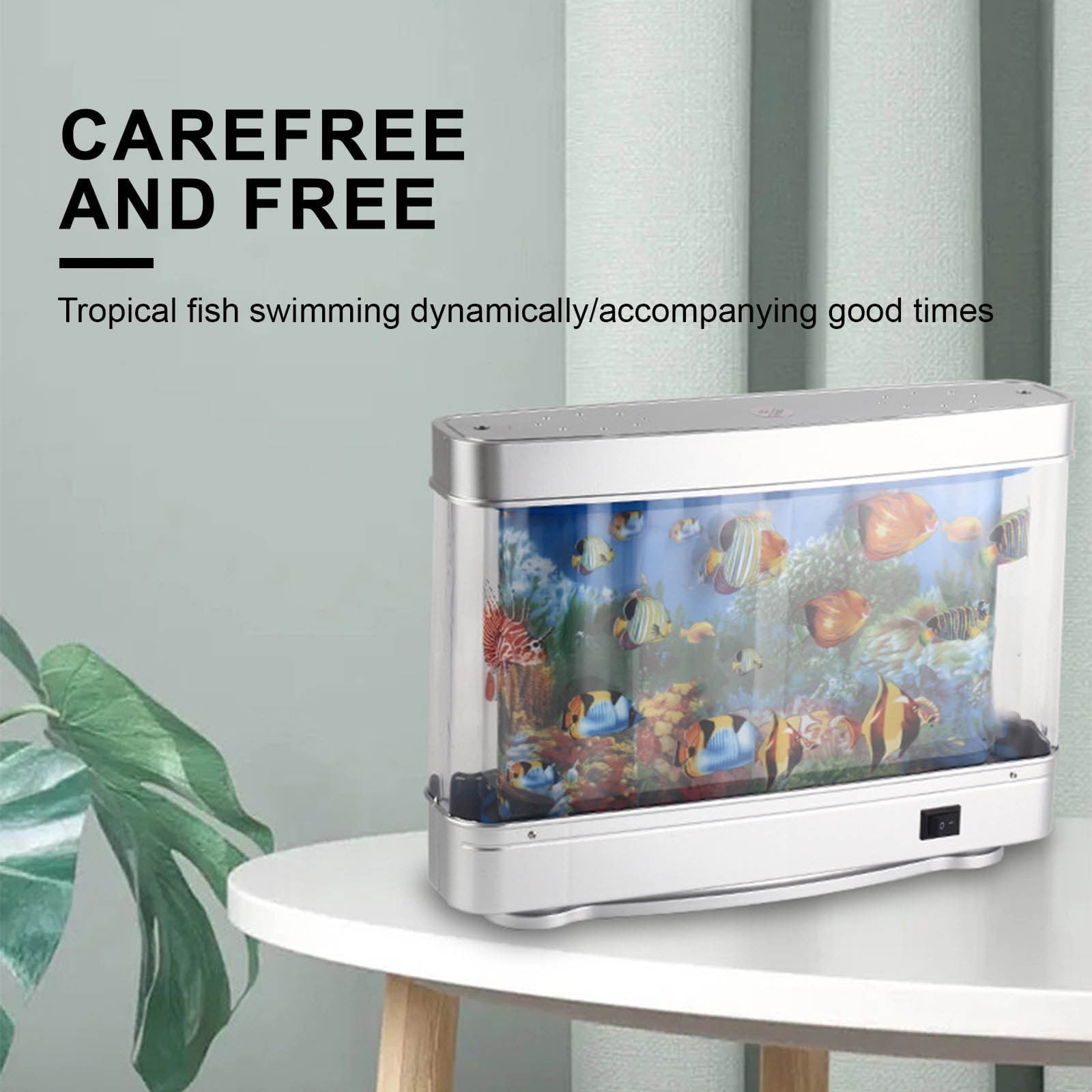 Artificial Aquarium, Fascinating Moving Pictures of Fish in Tank ...